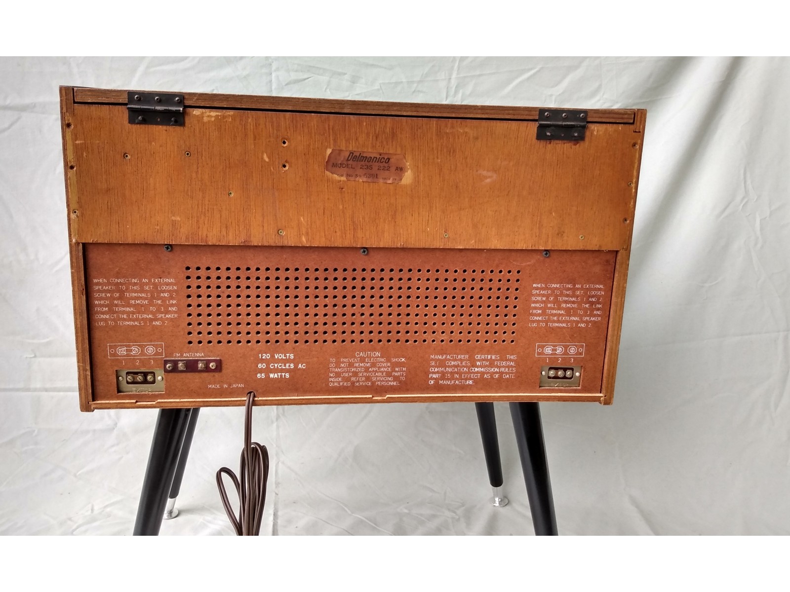Delmonico Console Stereo 1963